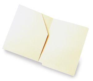 Item# 63-0500 Manila Pocket Folder with Full Pocket