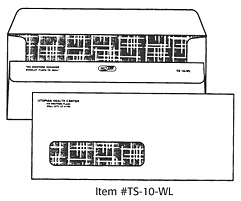 Item# WADA-2002-ENV-SSI Envelope for ADA claim form - 2002